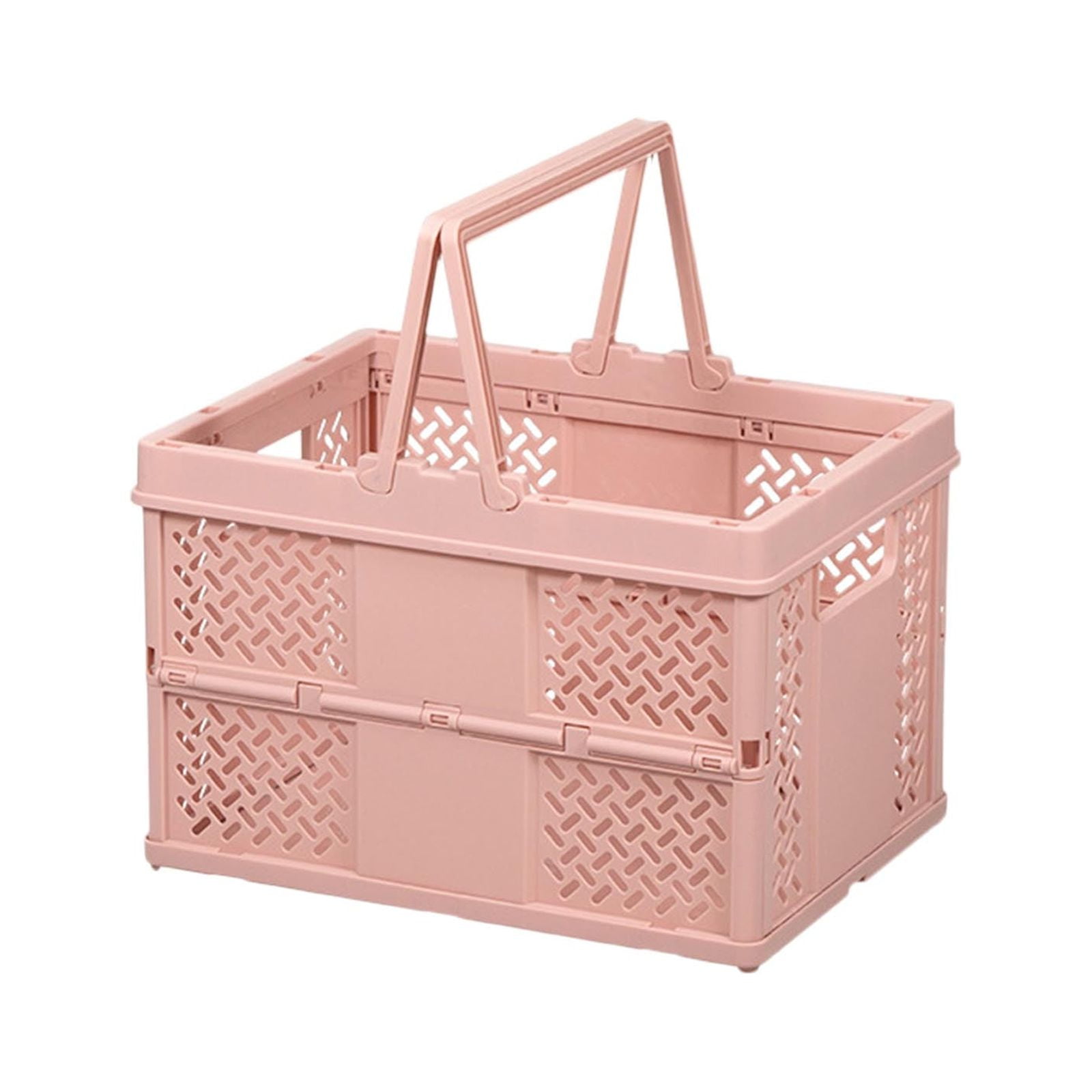 Larmly Foldable Outdoor Picnic Basket Supermarket Shopping Basket ...