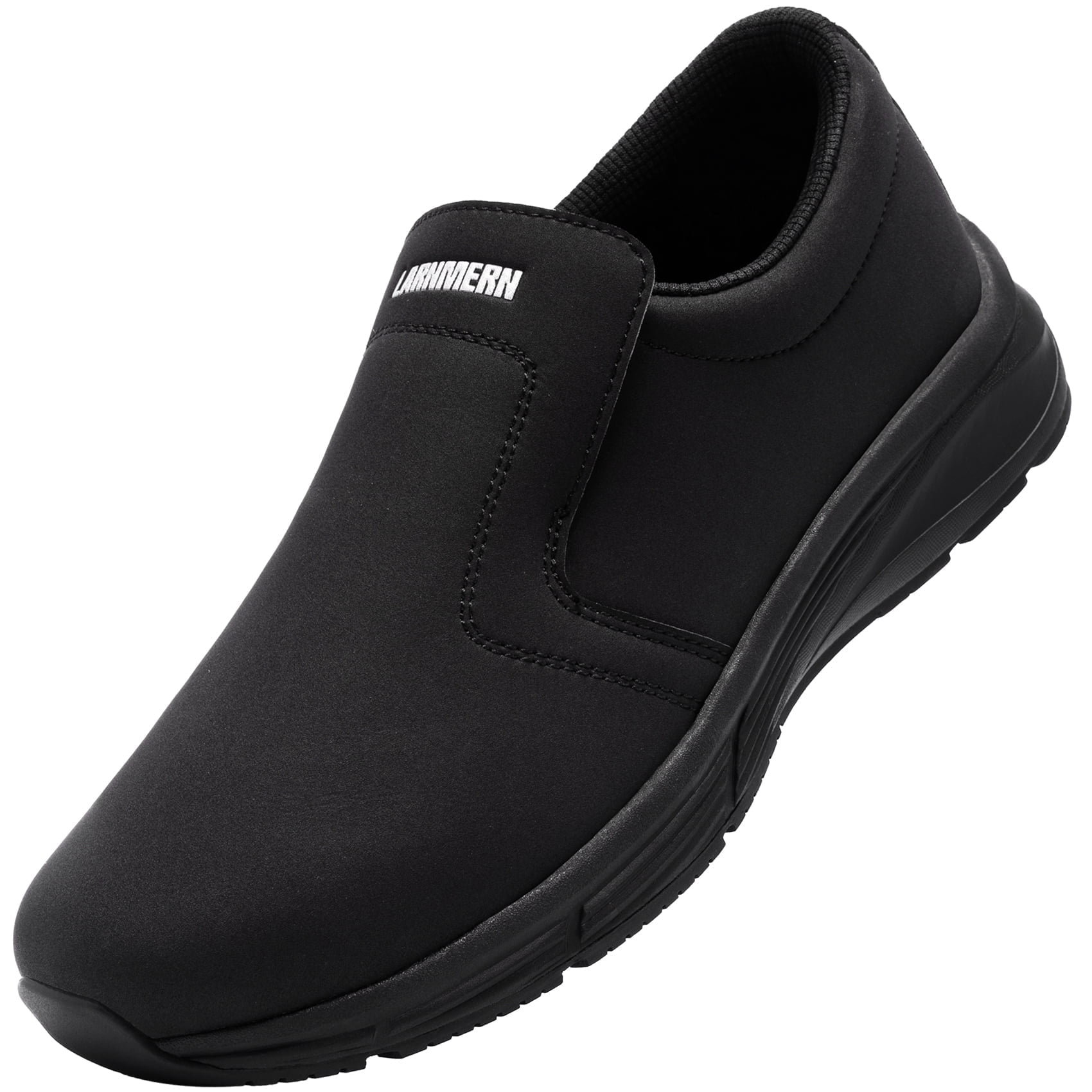 Larnmern Men Work Shoes Non Slip Waterproof Kitchen Chef Food Service ...