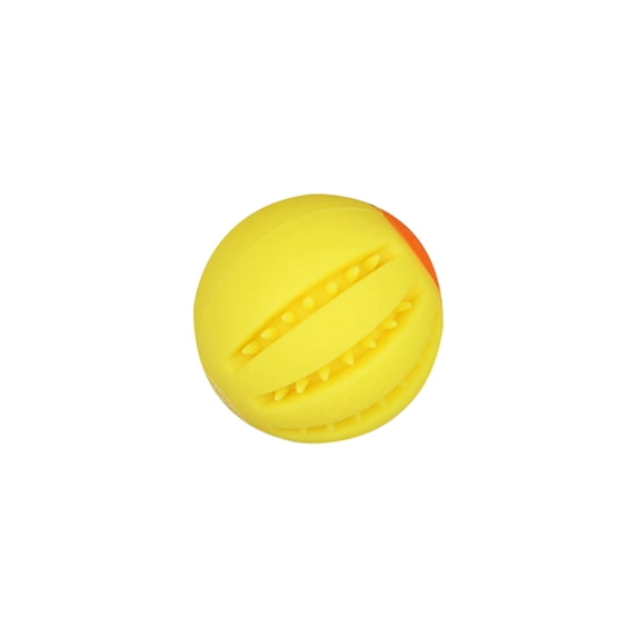 Laroo Natural Rubber Squeaky Dog Toy, Treat-Dispensing Leak Ball With ...