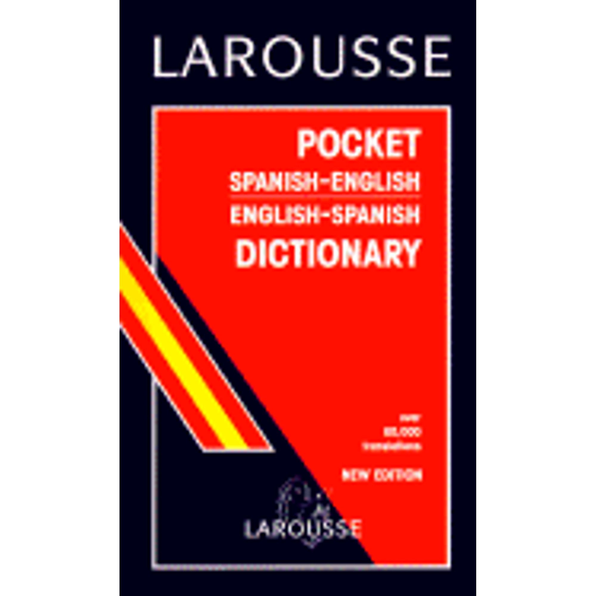 Larousse Pocket Diccionario: Espanol-Ingles/Ingles-Espanol (Paperback ...