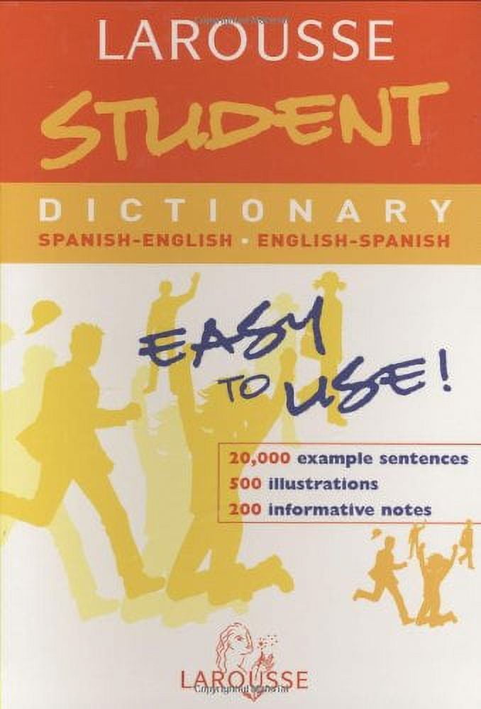 Larousse Student Dictionary: Spanish-Englsih English-Spanish (Paperback ...
