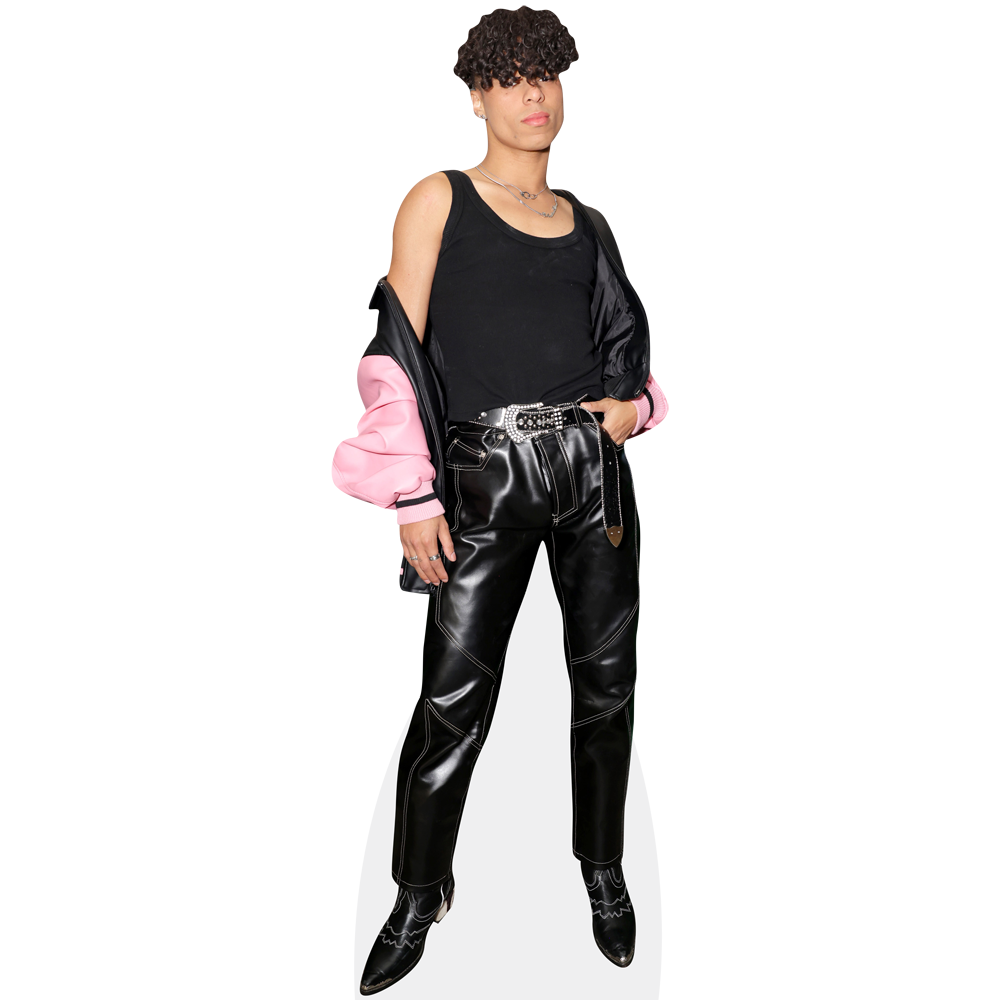 Larri Merritt (Black Outfit) Mini Cardboard Cutout Standee - Walmart.com