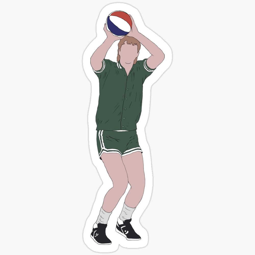 Larry Bird 3 Point Contest Sticker Phone Decal Water Bottle Stickers ...
