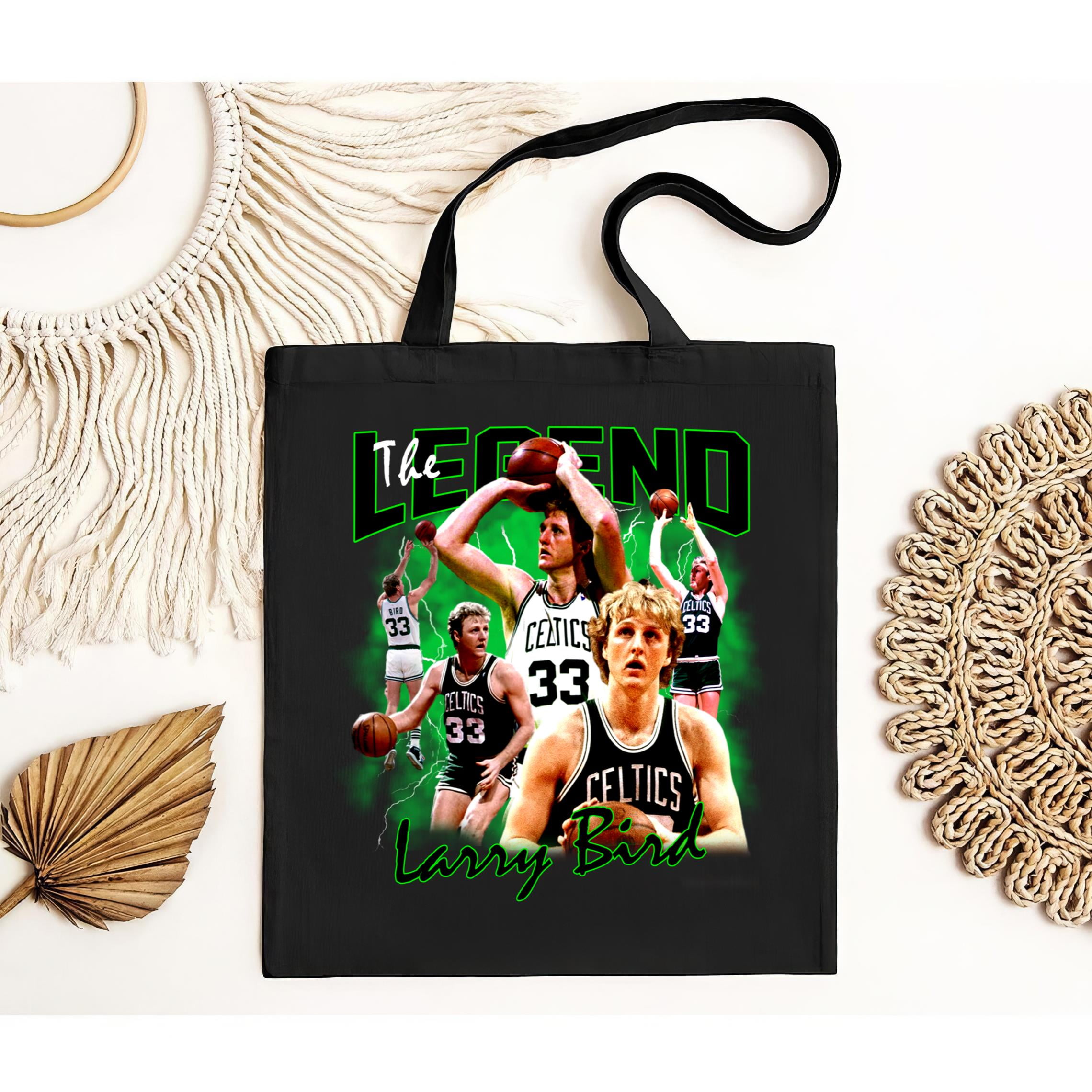 Larry Bird 90s bootleg Bag Larry Bird vintage basketball t-Bag gift for ...