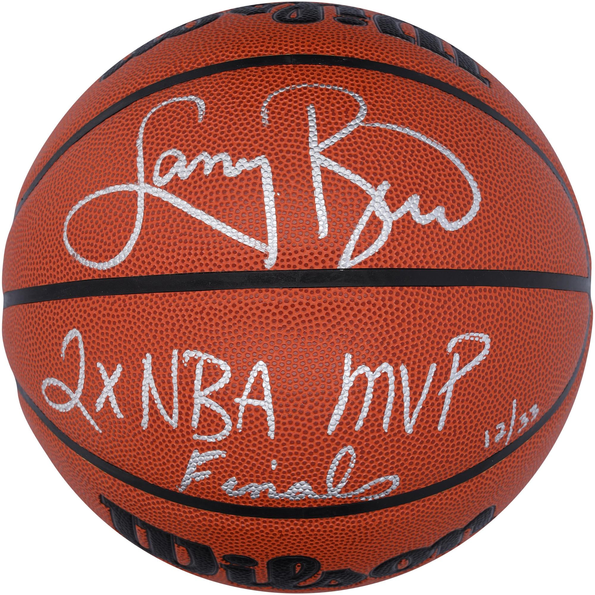 Larry Bird Boston Celtics Autographed Wilson Authentic Series Indoor ...