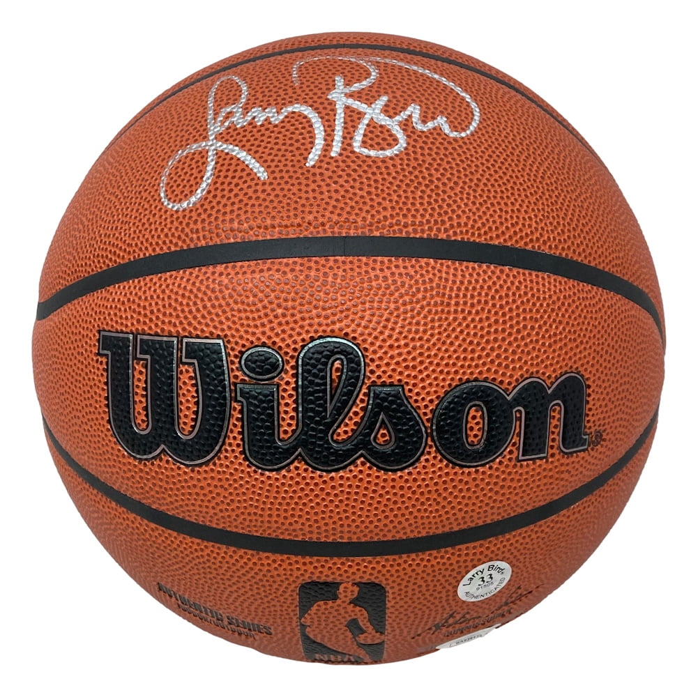 Larry Bird Boston Celtics Signed Wilson NBA Basketball Bird+JSA ITP ...