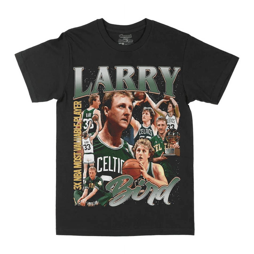 Larry Bird MVP Graphic Tee - Walmart.com