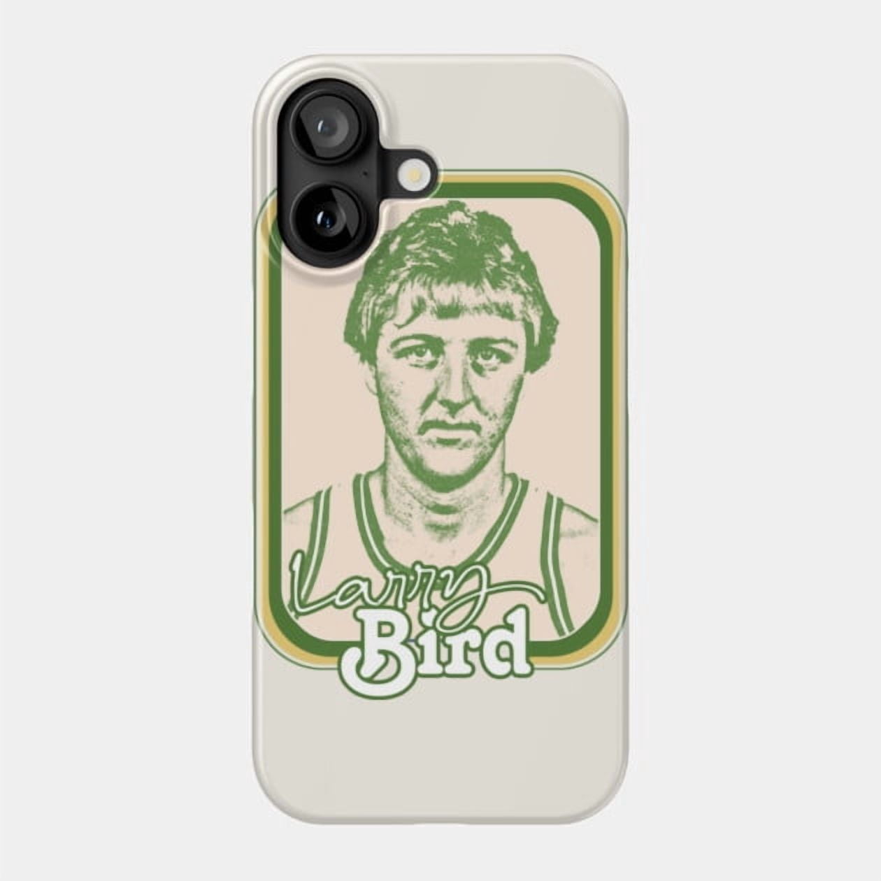 'Larry Bird / Retro Basketball Fan Design' 80s Celtics Inspired Graphic ...