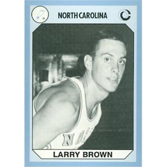 Larry Brown Basketball Card (North Carolina) 1990 Collegiate Collection ...