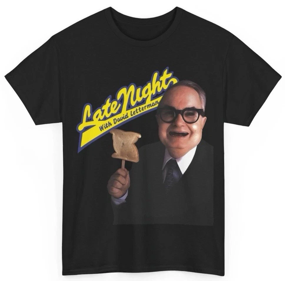Larry Bud Melman T Shirt - Late Night w/ David Letterman 80â€™s Retro ...