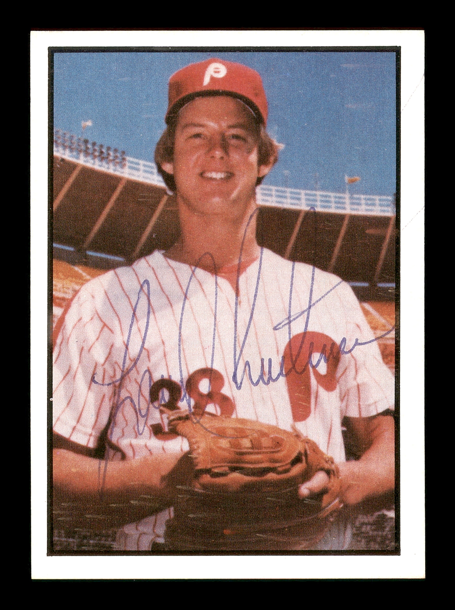 Larry Christenson Autographed 1978 SSPC Card #47 Philadelphia Phillies ...