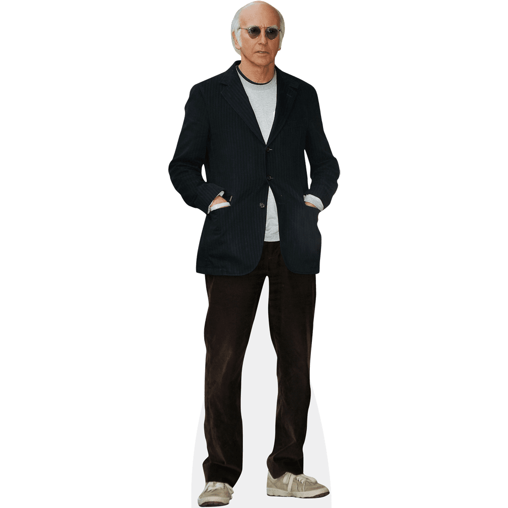 Larry David (Casual) Mini Cardboard Cutout Standee - Walmart.com