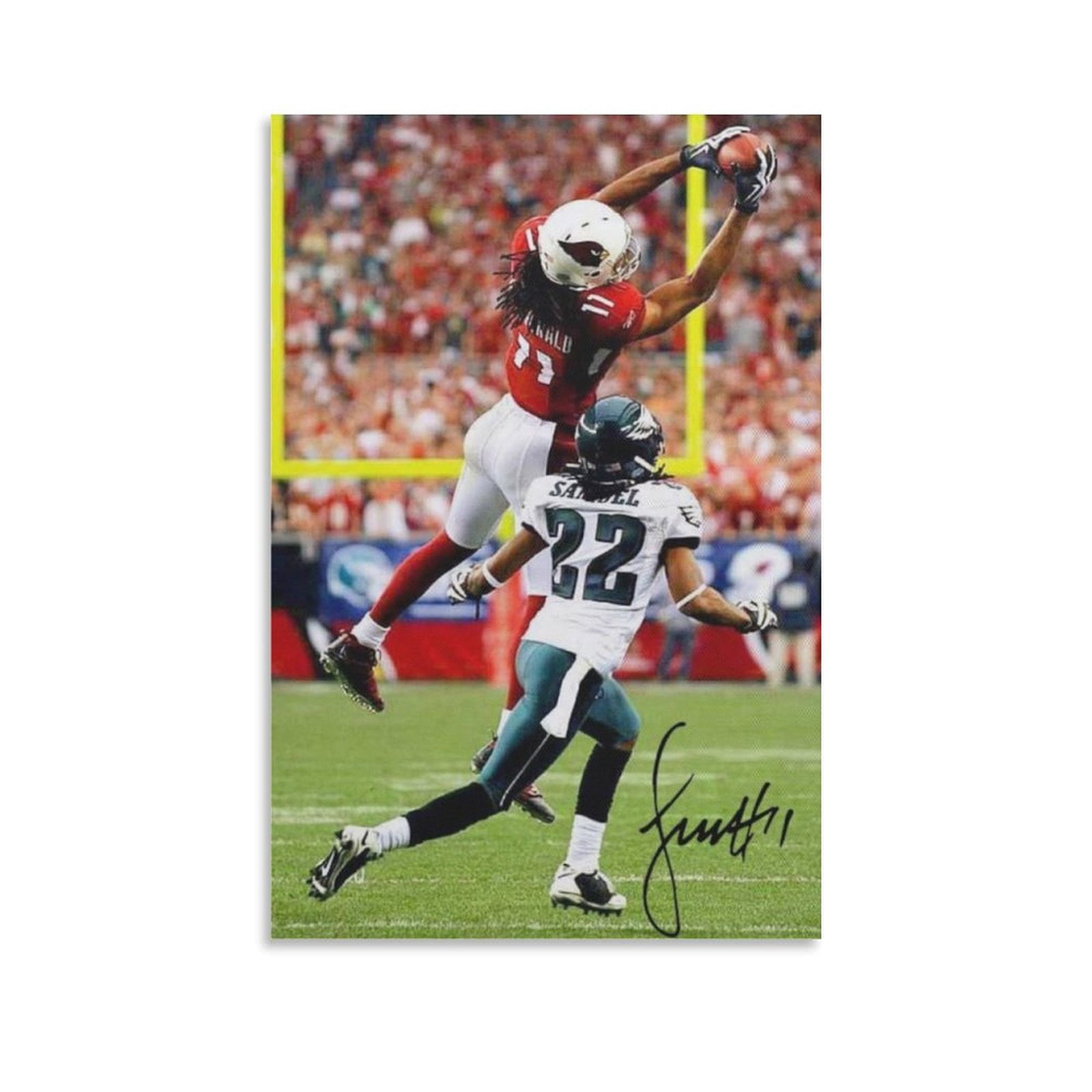 Larry Fitzgerald Poster Canvas Poster Posters Art Print Wall Photo ...