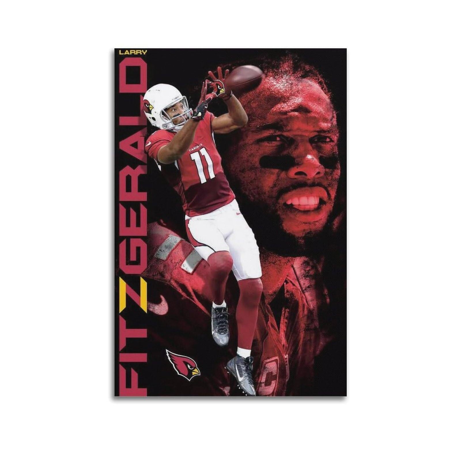 Larry Fitzgerald Rugby Player Sports Star Posters Poster Album Cover ...