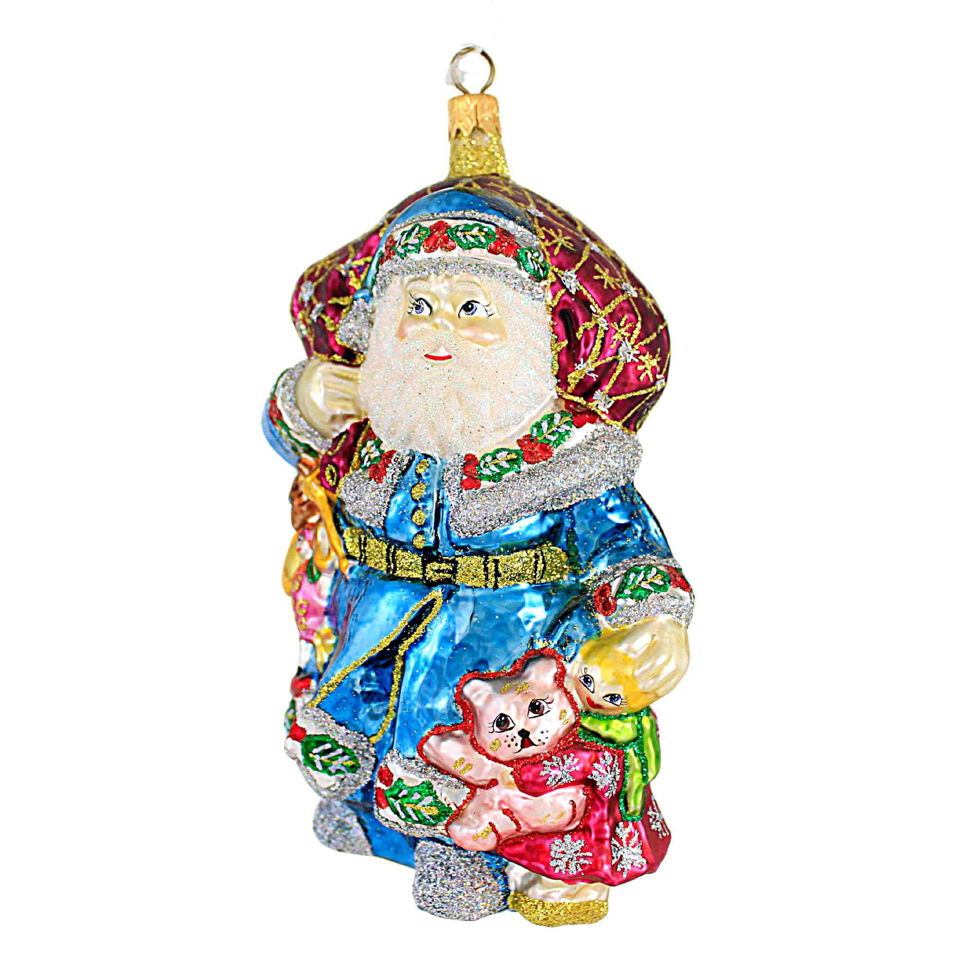 Larry Fraga Designs Magical Blue - 1 Ornament 6.5 Inch, Glass ...