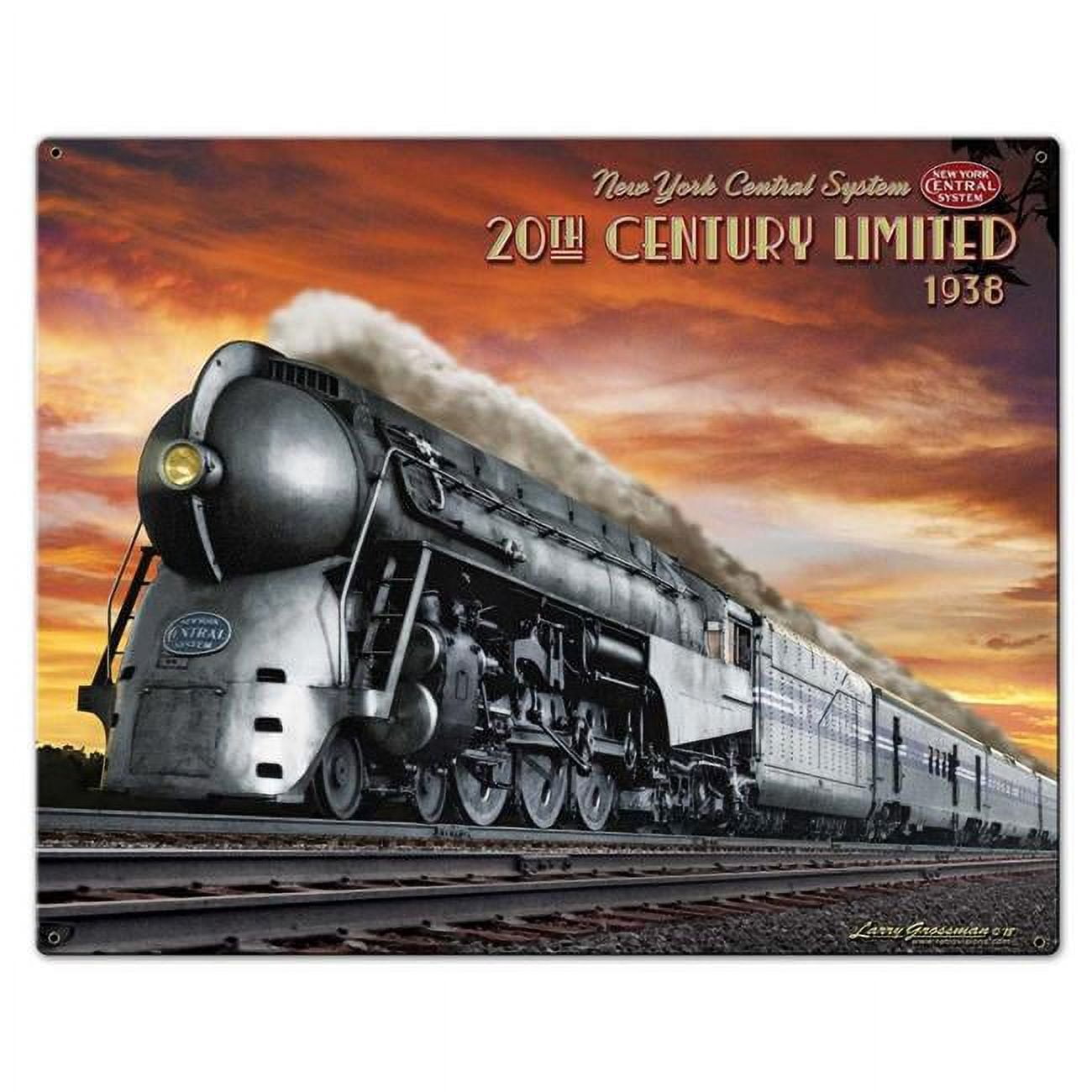 Larry Grossman LGB217 30 x 24 in. 20th Century Limited Custom Shape ...