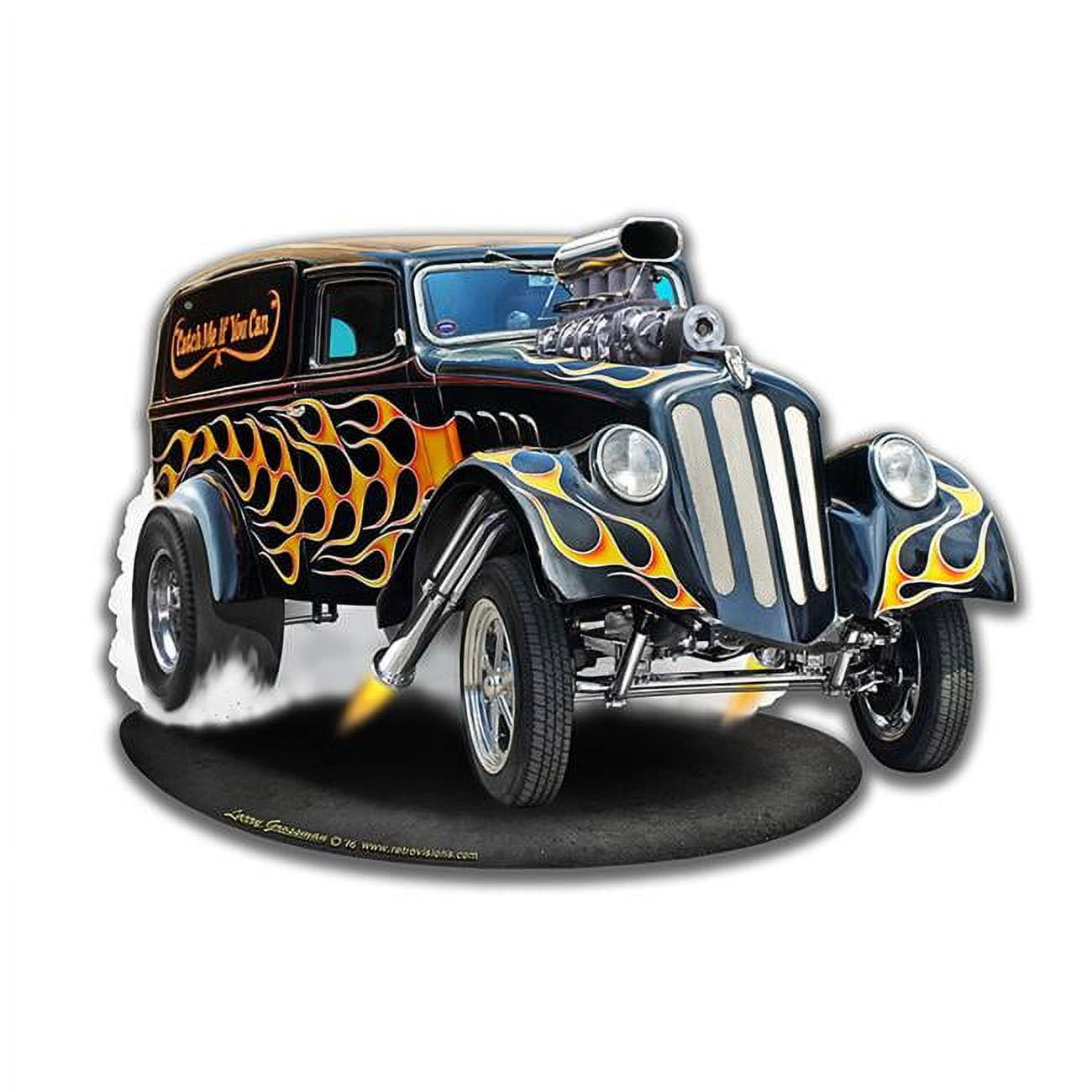 Larry Grossman LGB259 18 x 13 in. Wild Willys Cutout Custom Shape Sign ...