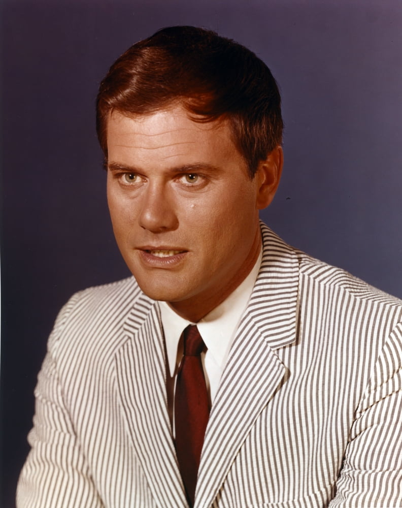 Larry Hagman Portrait in Black and White Coat Photo Print (8 x 10 ...