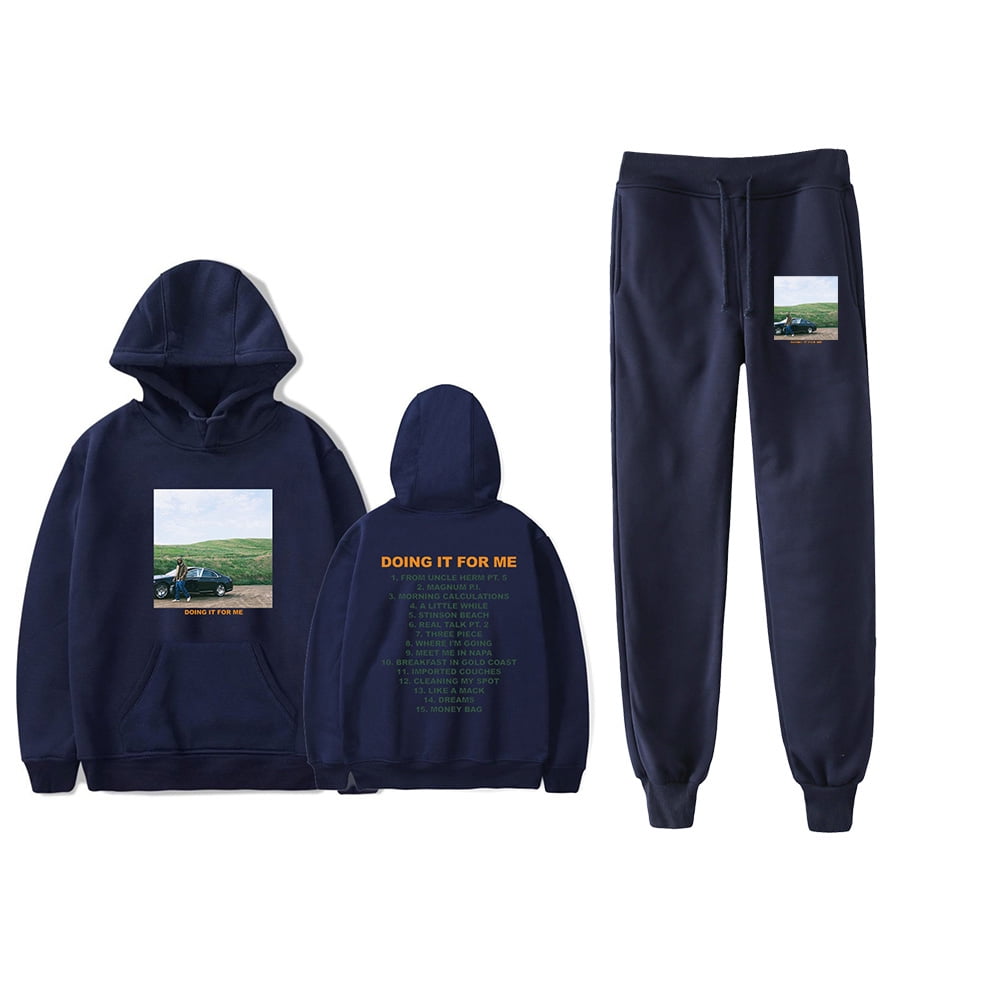 Larry June Doing It For Me Album Sweatsuit Cool Hoodies 2 Piece Suit ...