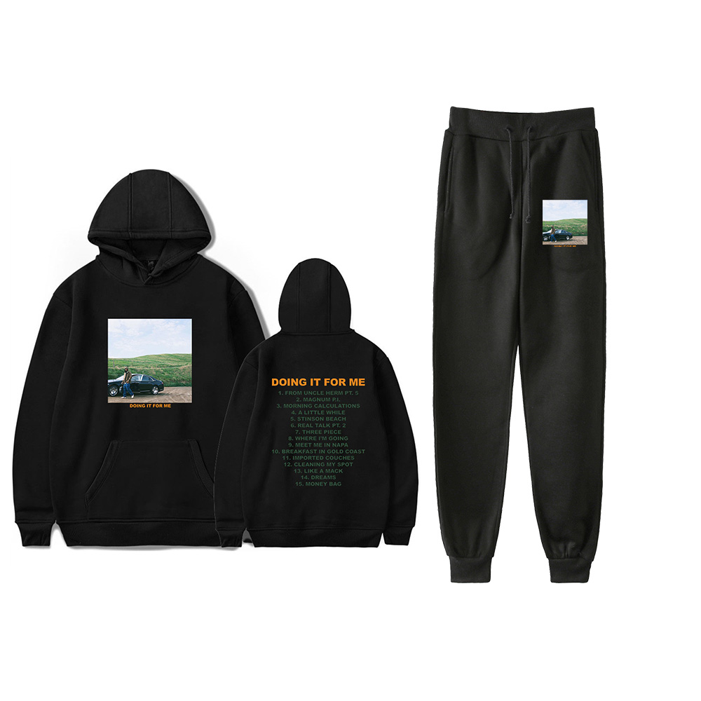 Larry June Doing It For Me Album Sweatsuit Cool Hoodies 2 Piece Suit ...