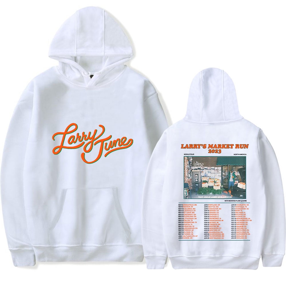 Larry June Larry's Market Run Tour Merch Hoodie Sweatshirt New Logo ...
