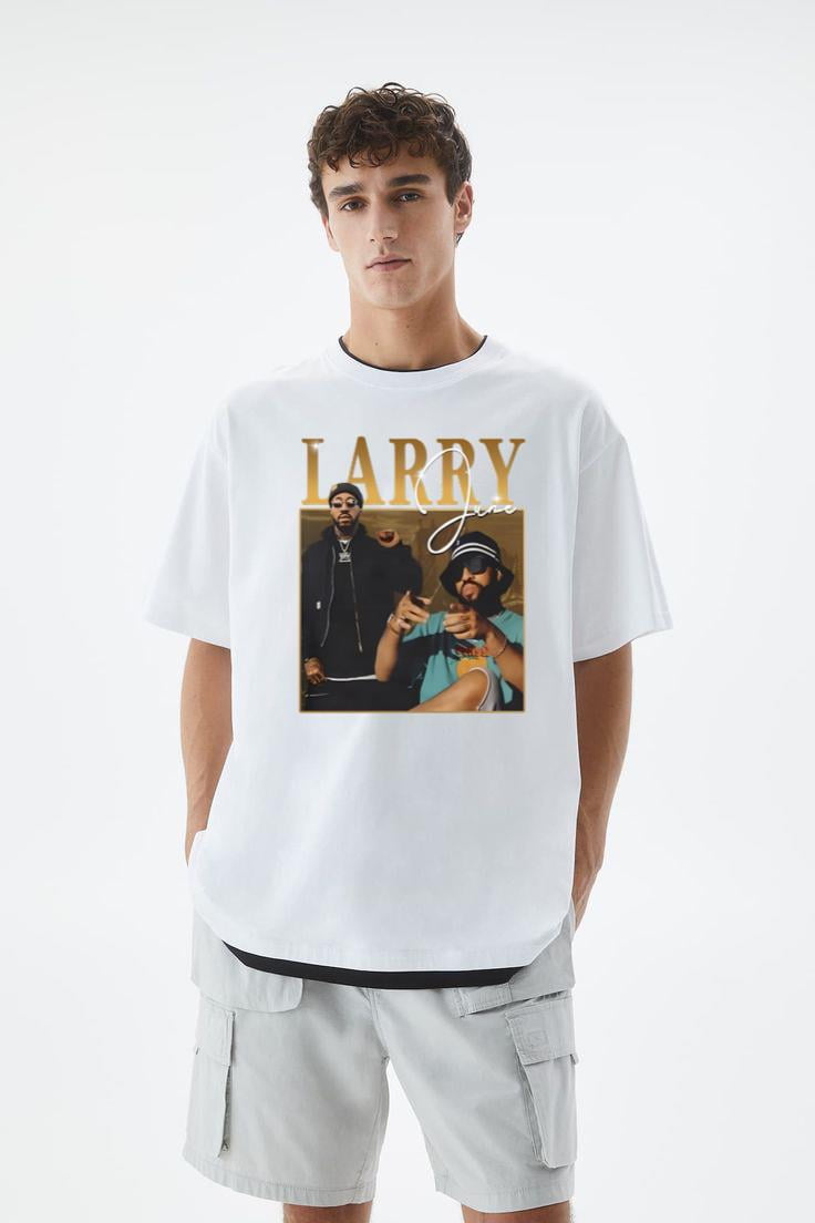 Larry June Shirt Rapper Good Job Larry Organic Hip T-Shirt, for men ...
