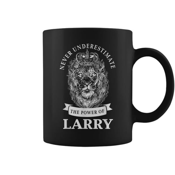 Larry Name Lion Coffee Mugs - Walmart.com