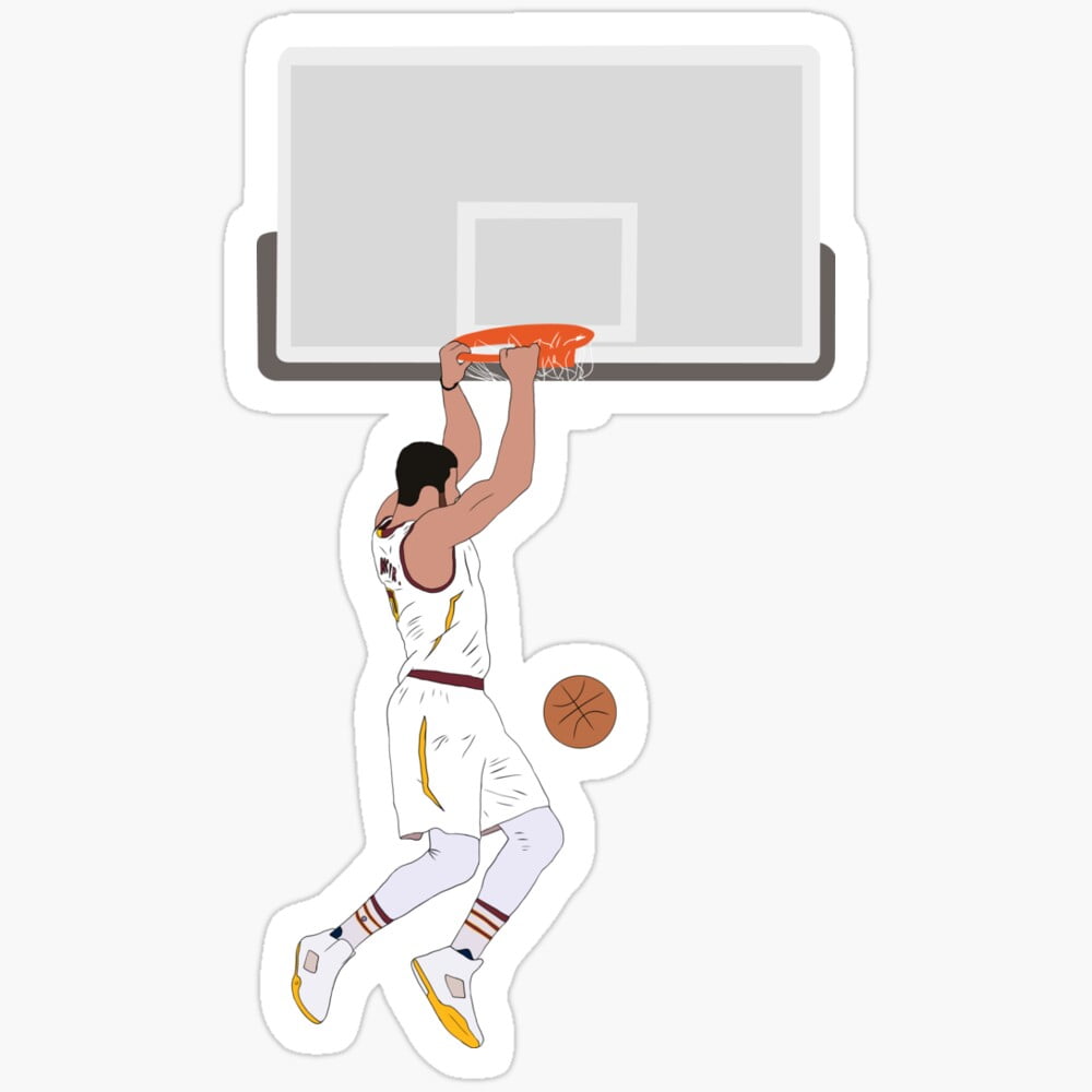 Larry Nance Jr. Cleveland Dunk Sticker Phone Decal Water Bottle ...