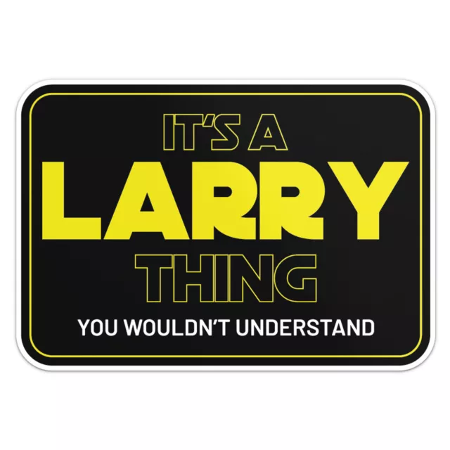 Larry Slogan Sticker Phone Decal Water Bottle Stickers Car Decals ...
