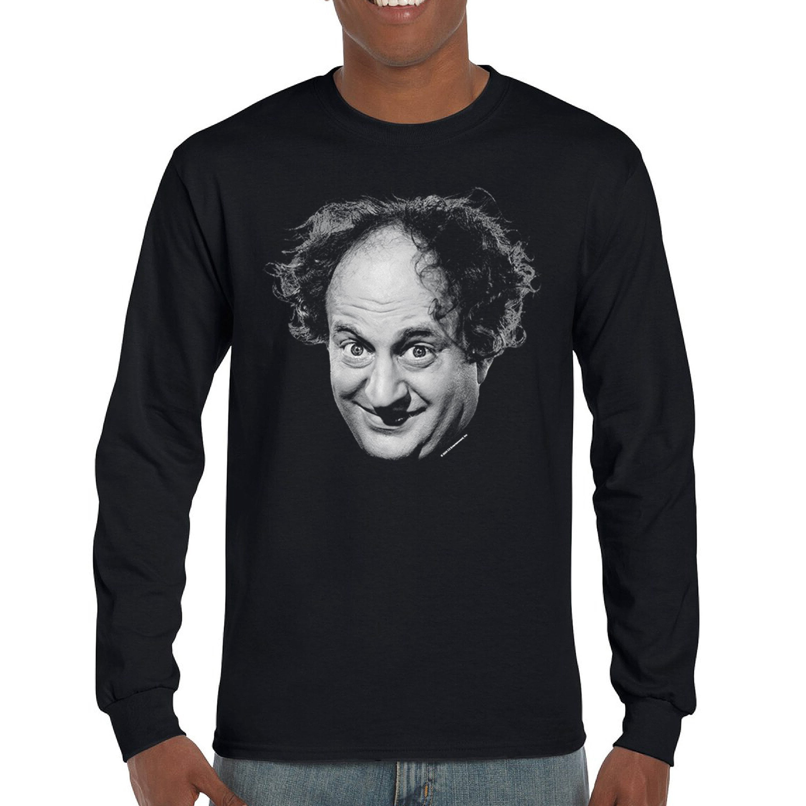 Larry The Three Stooges Long Sleeve T-shirt American Legends Moe Howard ...
