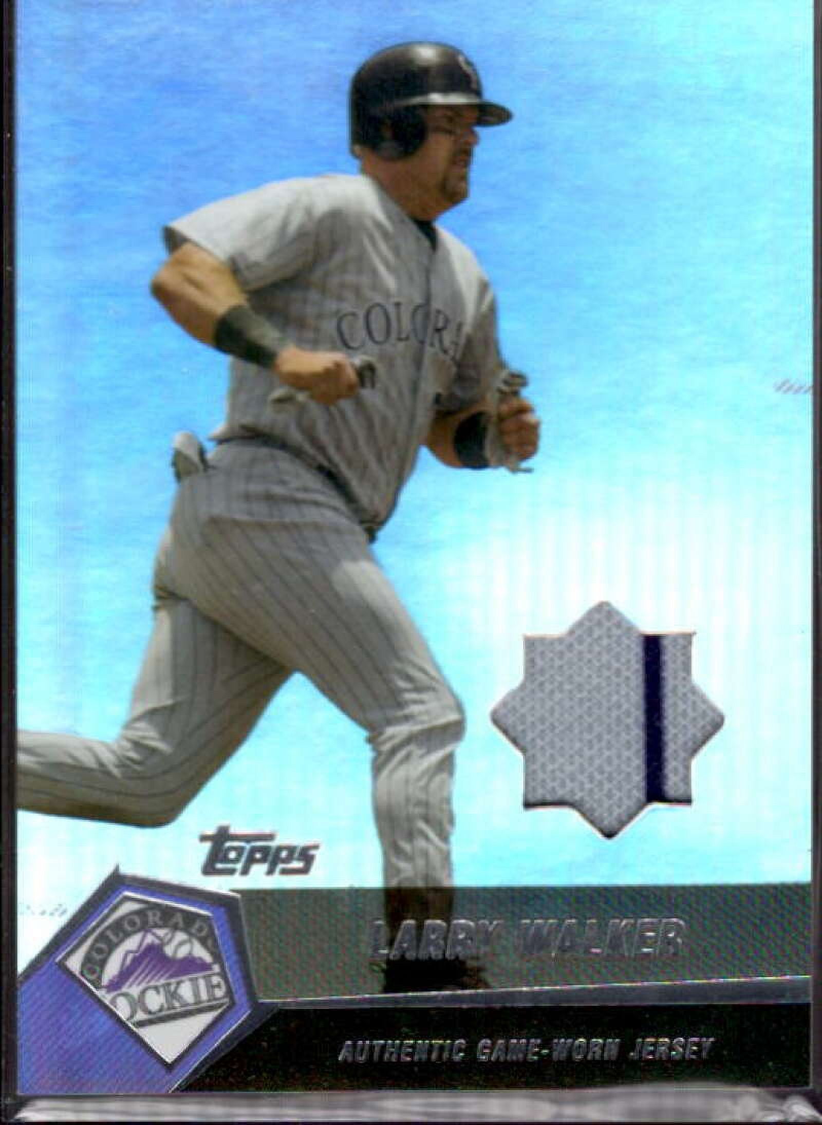 Larry Walker Jsy Card 2004 Topps Clubhouse Relics #LW - Walmart.com