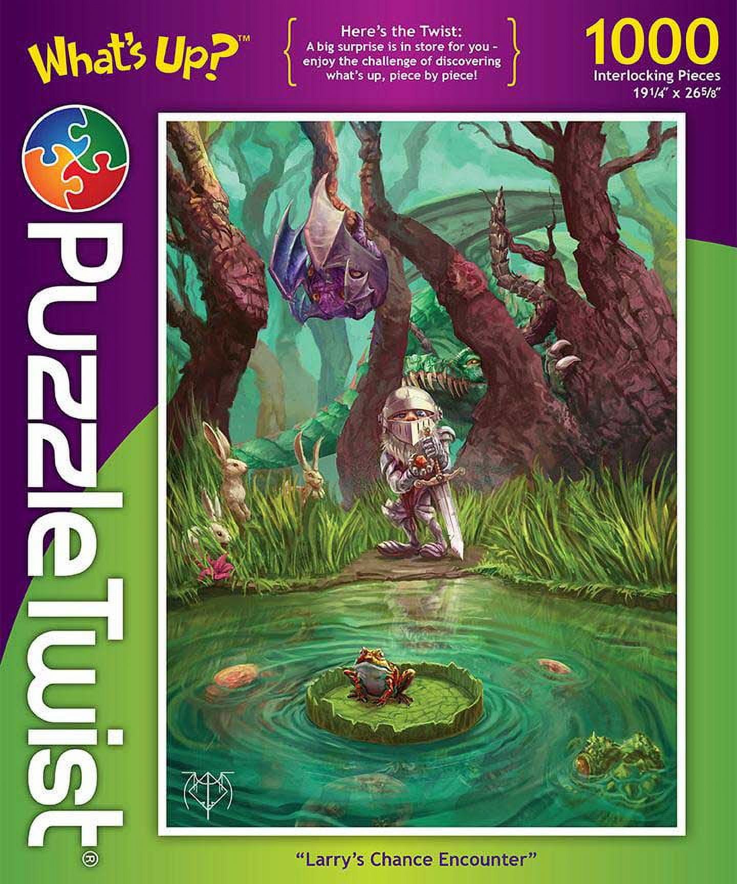 Larry?s Chance Encounter, a 1000-piece Puzzle by PuzzleTwist - Walmart.com