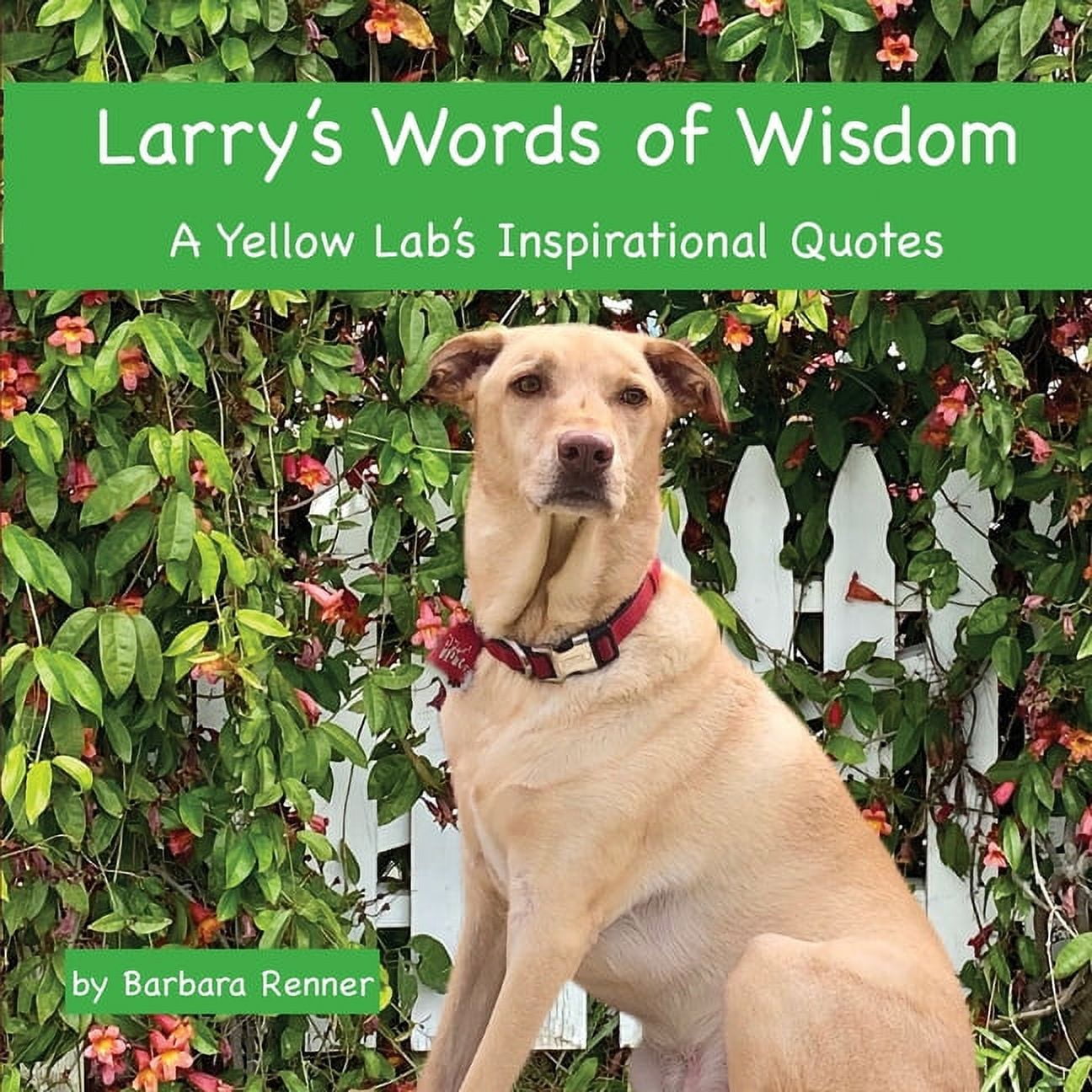 Larry's Words of Wisdom, A Yellow Lab's Inspirational Quotes - Walmart.com