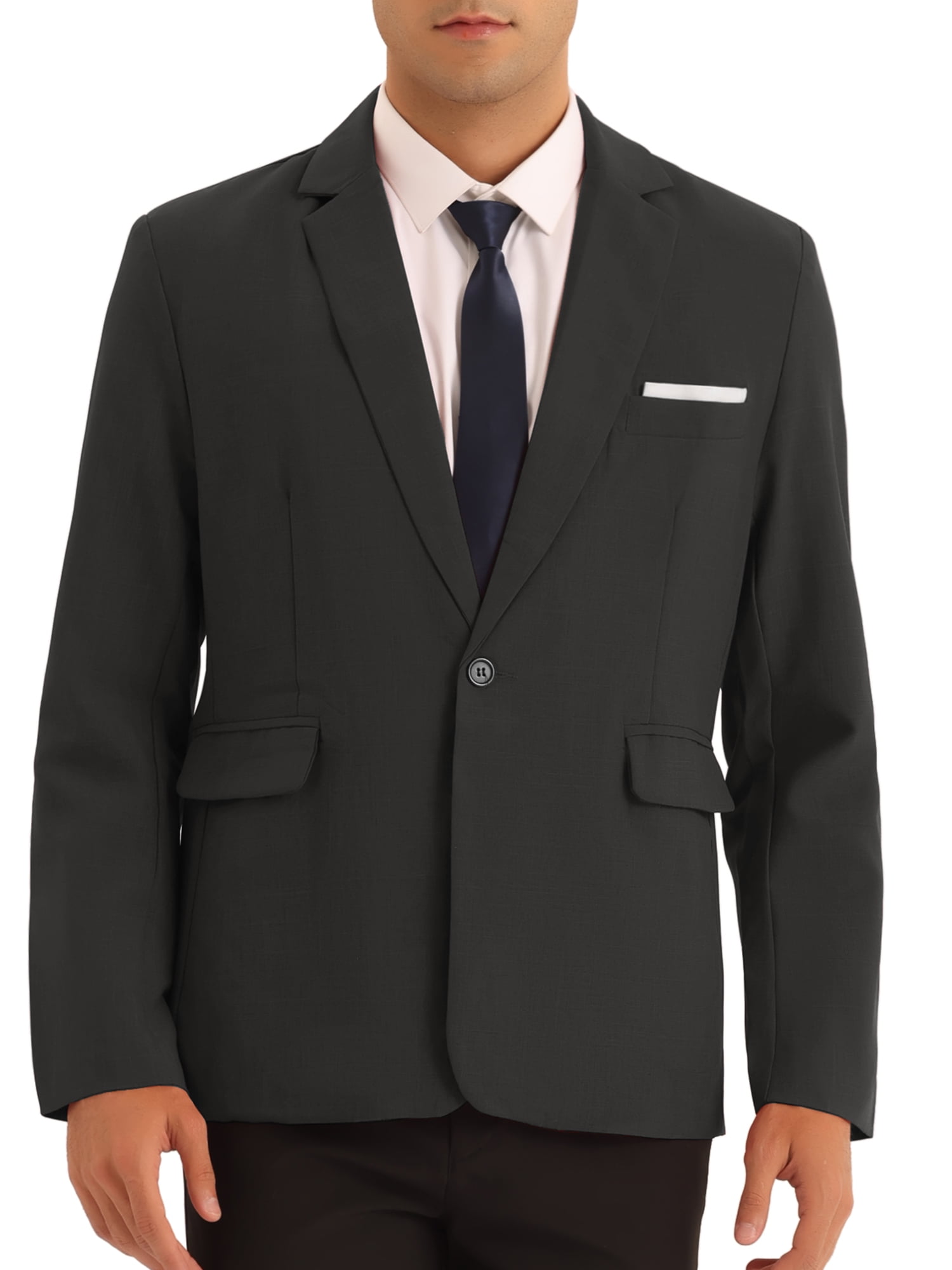 Lars Amadeus Business Sports Coats for Men's Singled Breasted Formal ...