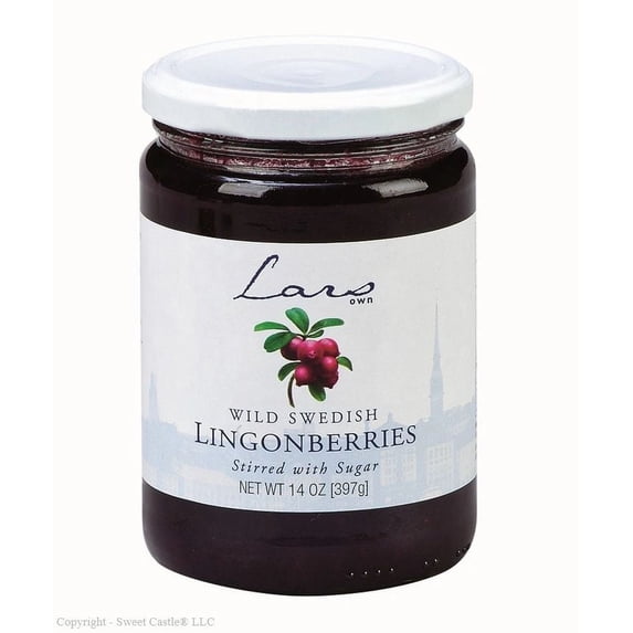 LARS OWN Jarred Wild Swedish Lingonberries Fruit, 14oz - Walmart.com