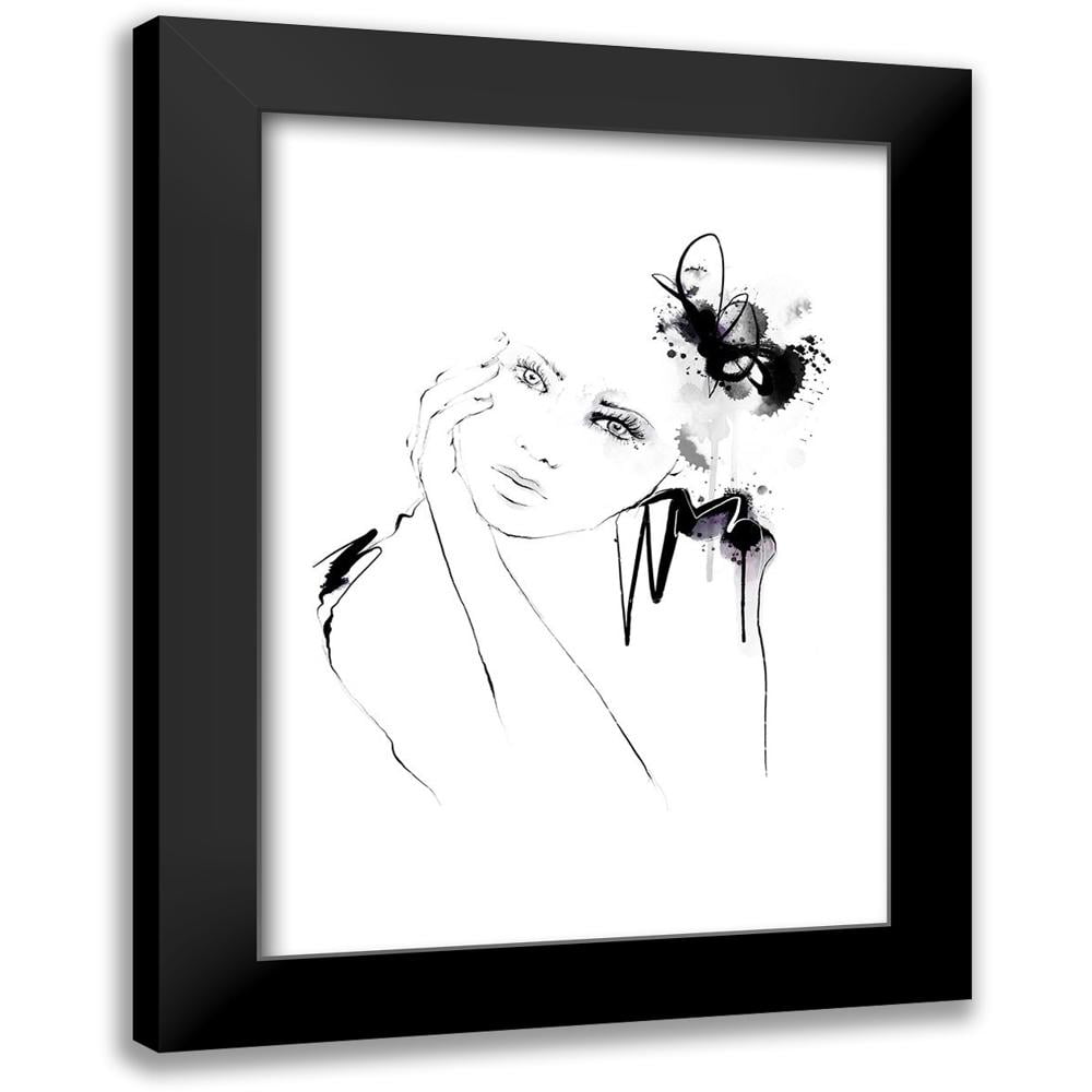 Larsdotter, Lotta 11x14 Black Modern Framed Museum Art Print Titled ...