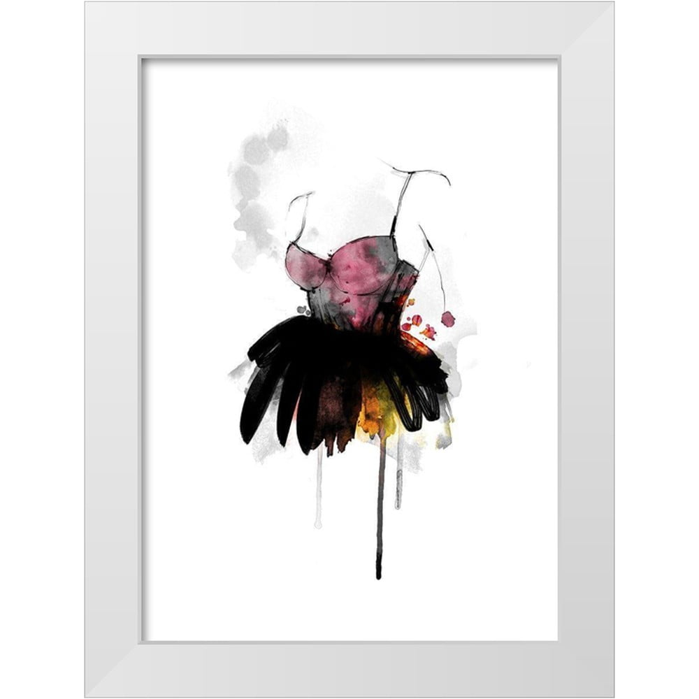 Larsdotter, Lotta 24x32 White Modern Wood Framed Museum Art Print ...