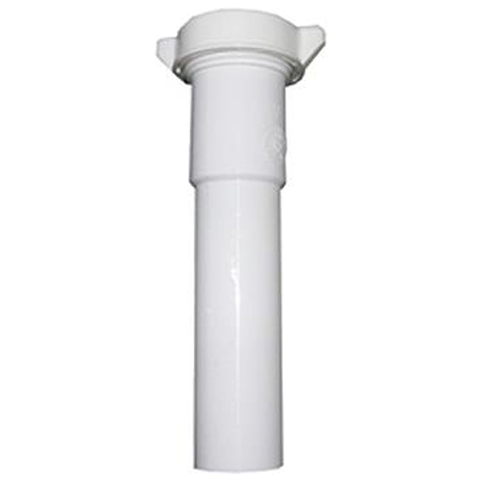 Larsen 03-4341 Lavatory Drain Extension, White PVC, 1-1/4-In. Tube x 6 ...