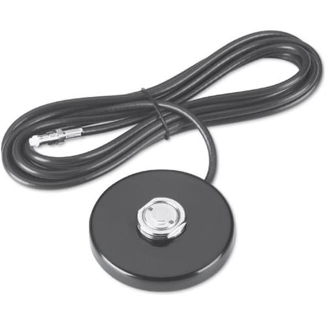 Larsen 3.5 in. Round Mag Mount Antenna with 12 ft. Coax BNC Connector ...