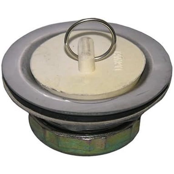 Larsen Supply 03-1029 Laundry Tub Strainer With Stopper, 2-In. Drain ...