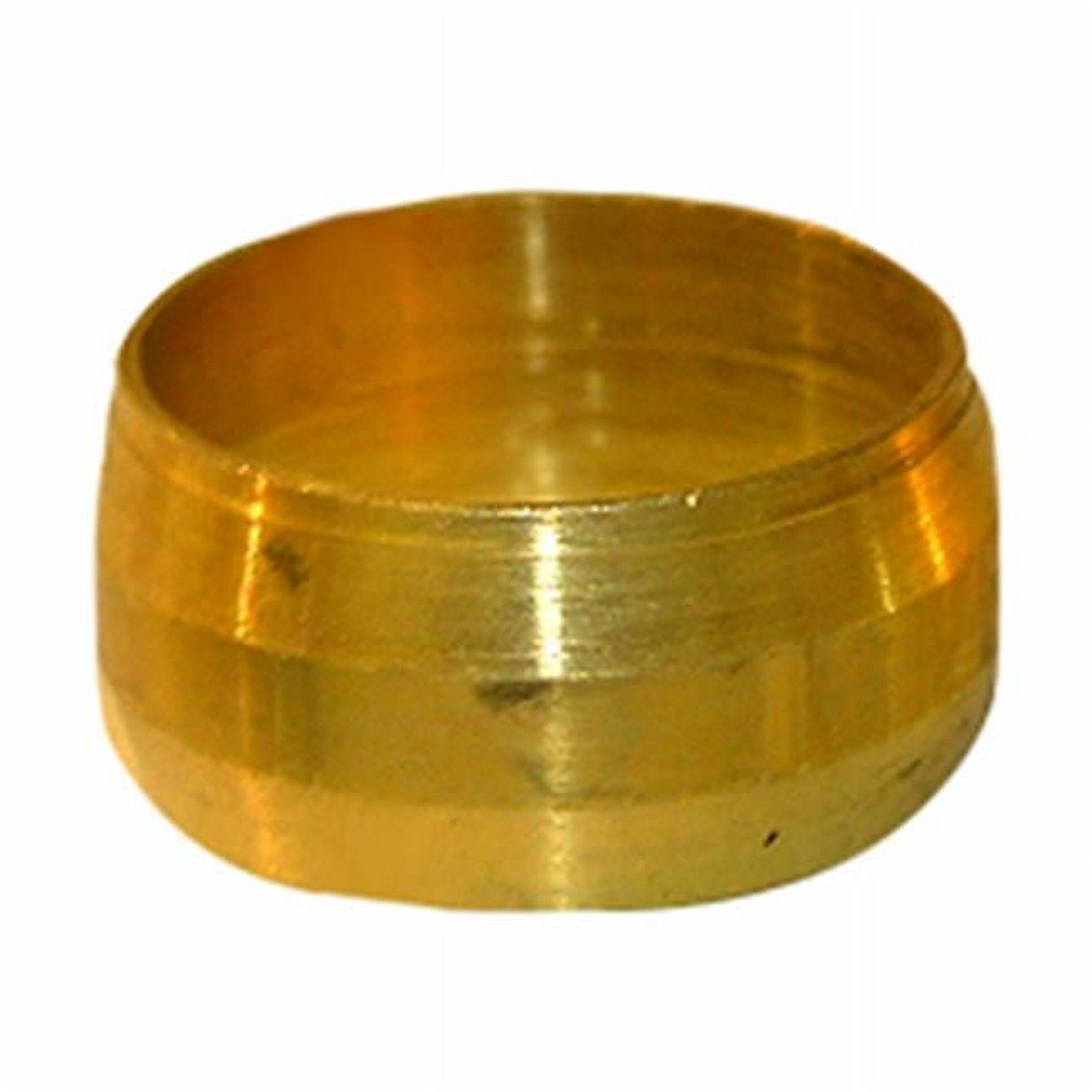 Larsen Supply 207969 0.62 in. Brass Compression Sleeve - 2 Piece Pack ...