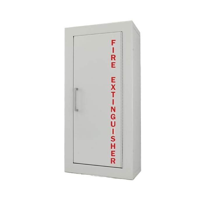 Larsen's 2409SM Solid Door Surface Mounted Fire Extinguisher Cabinet ...