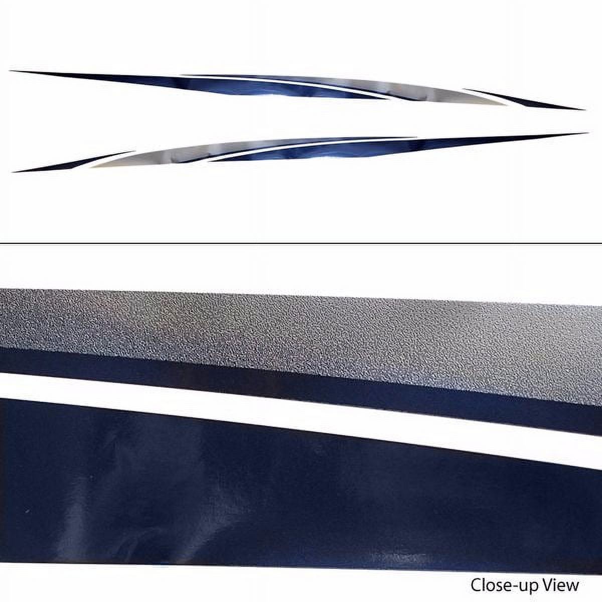 Larson 2009 180 Sport Boat Decal 0573196M | Metallic Blue/Silver (Set ...