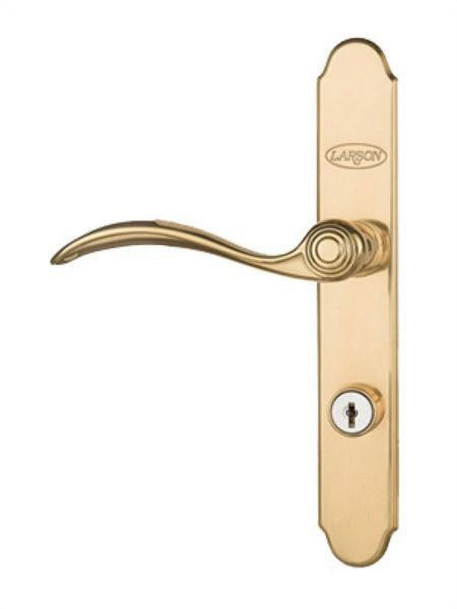 Larson 20297807 QuickFit Keyed Handleset, Brass, Each - Walmart.com