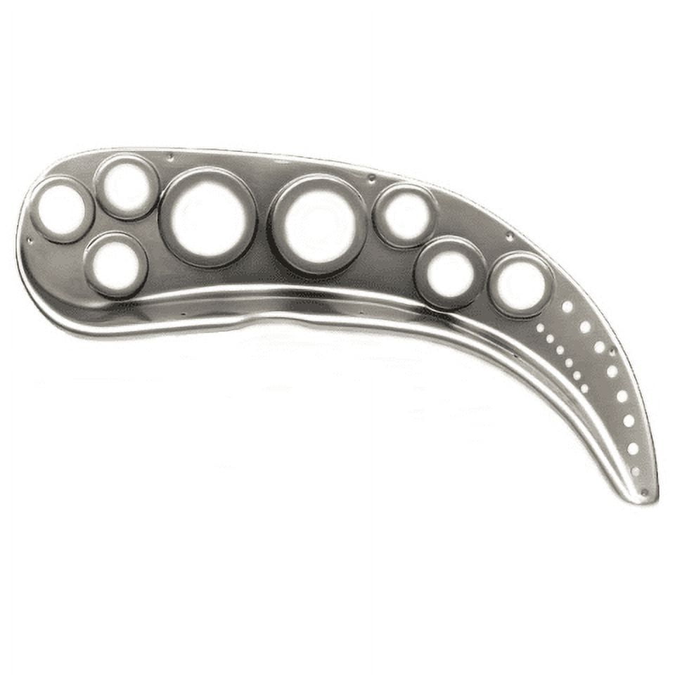 Larson Boat Blank Gauge Panel 2203-0347 | 26 x 13 3/4 Inch Glossy Gray ...