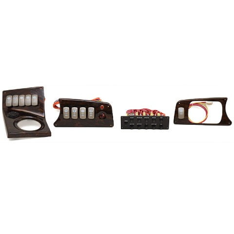 Larson Boat Dash Switch Panels 2238-1379 | Woodgrain (Set of 4 ...