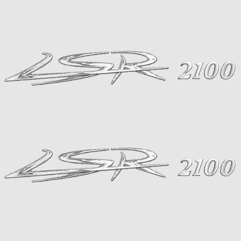Larson Boat Decal 8624-1441 | LSR 2100 Designator Vinyl (Pair ...