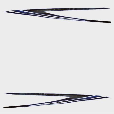 Larson Boat Graphic Decal 05730620 | GT 2008 Black/Blue Set of 2 ...