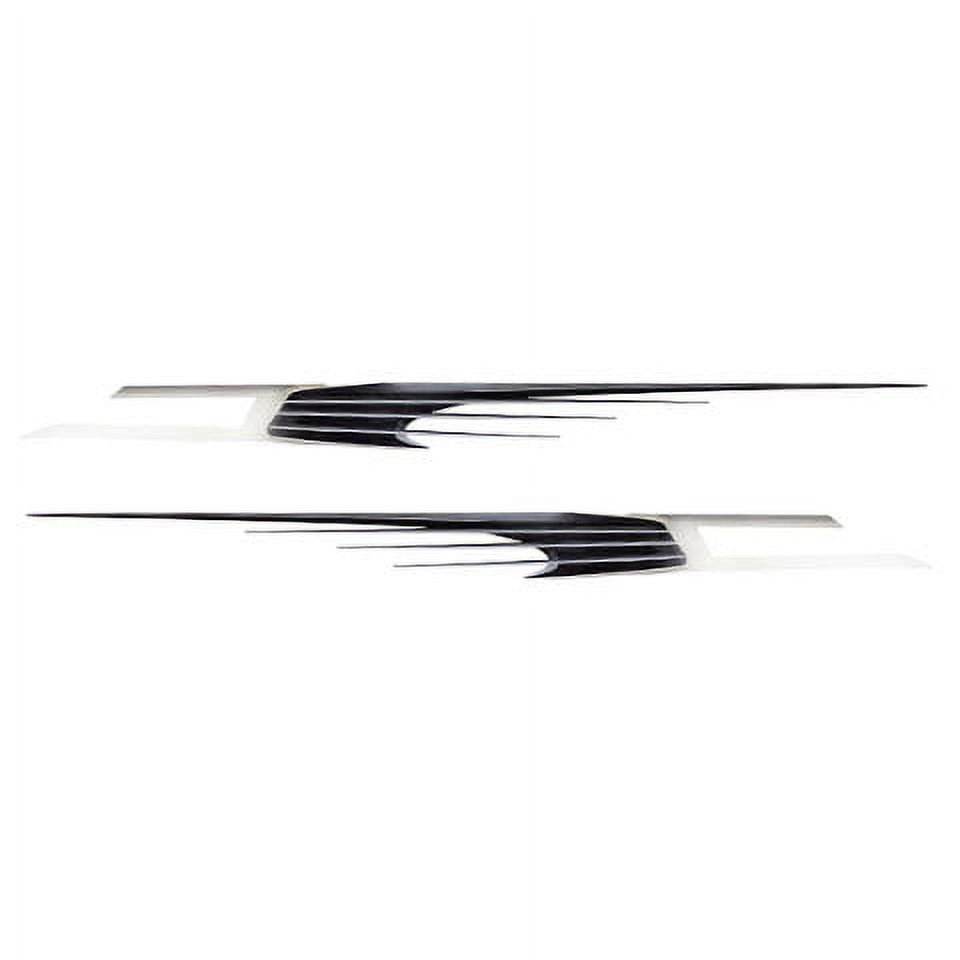 Larson Boat Graphic Decal 147216 | Black Gray White 98 Inch (Set of 2 ...