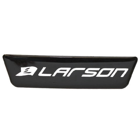 Larson Boat Helm Raised Emblem Decal 8624-2596 | Black Sticker ...